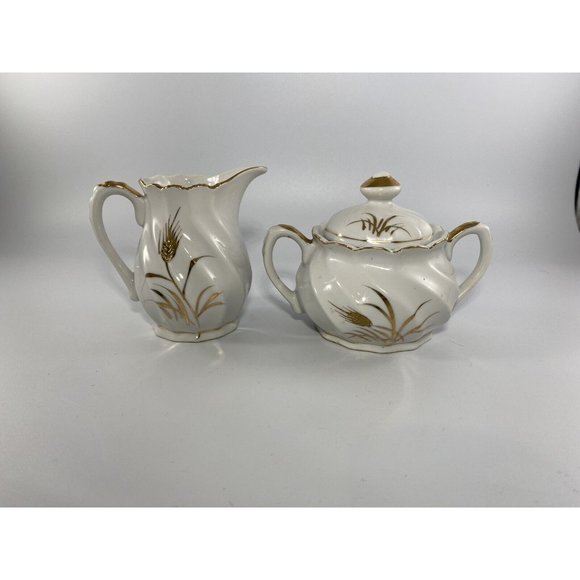 Lefton China | Dining | Lefton China Golden Wheat Hand Painted Creamer ...